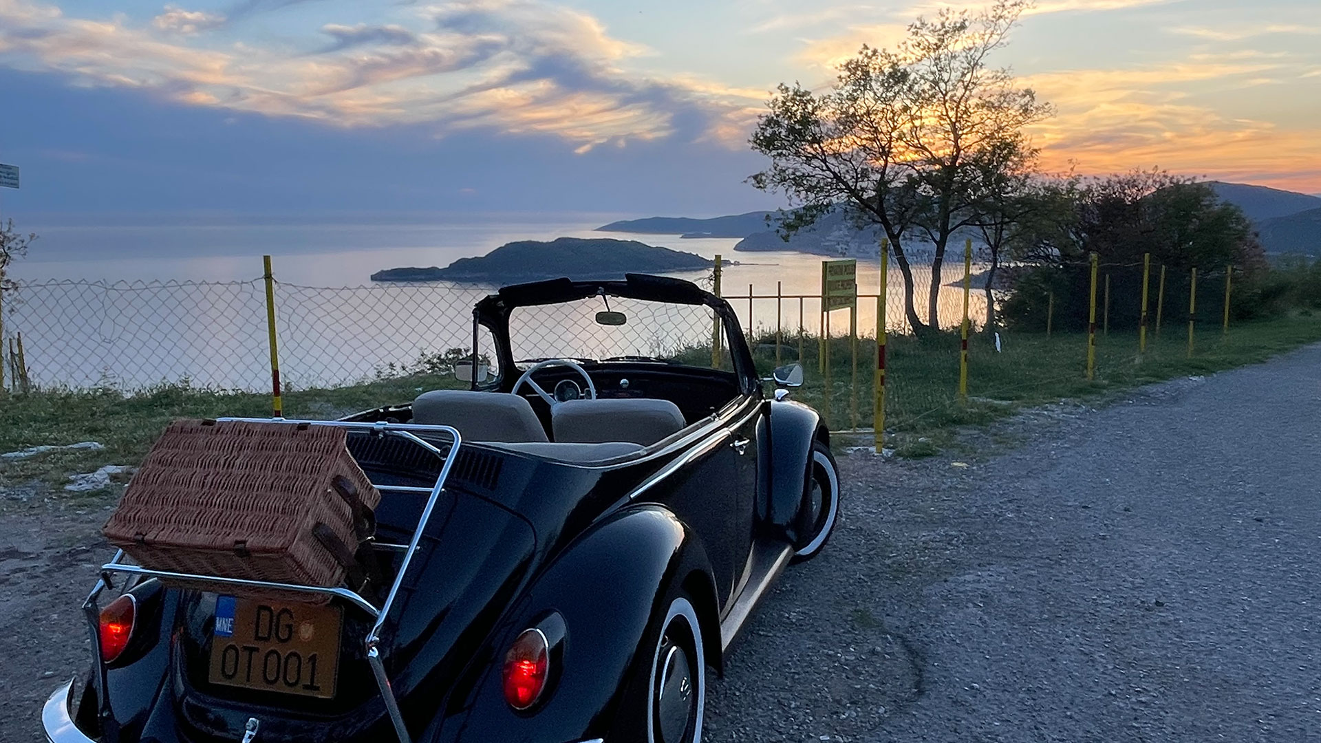 Sunset Tour - Montenegro Classic Car Tours
